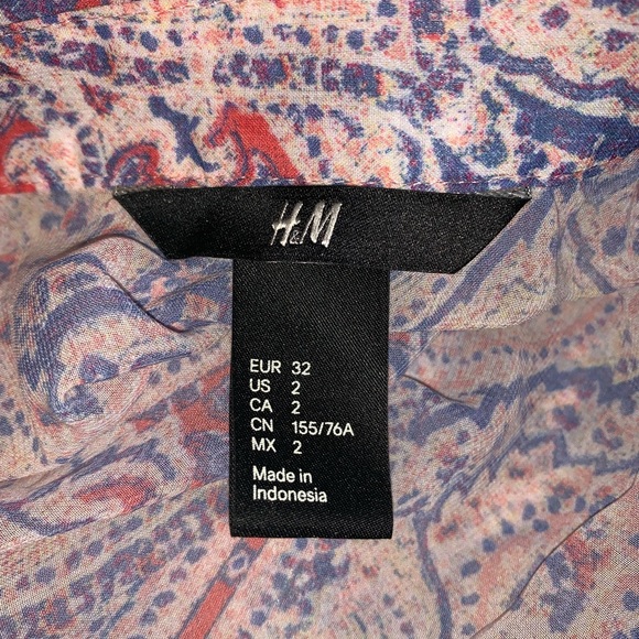 H&M | Tops | Hm Sleeveless Blouse 2 | Poshmark